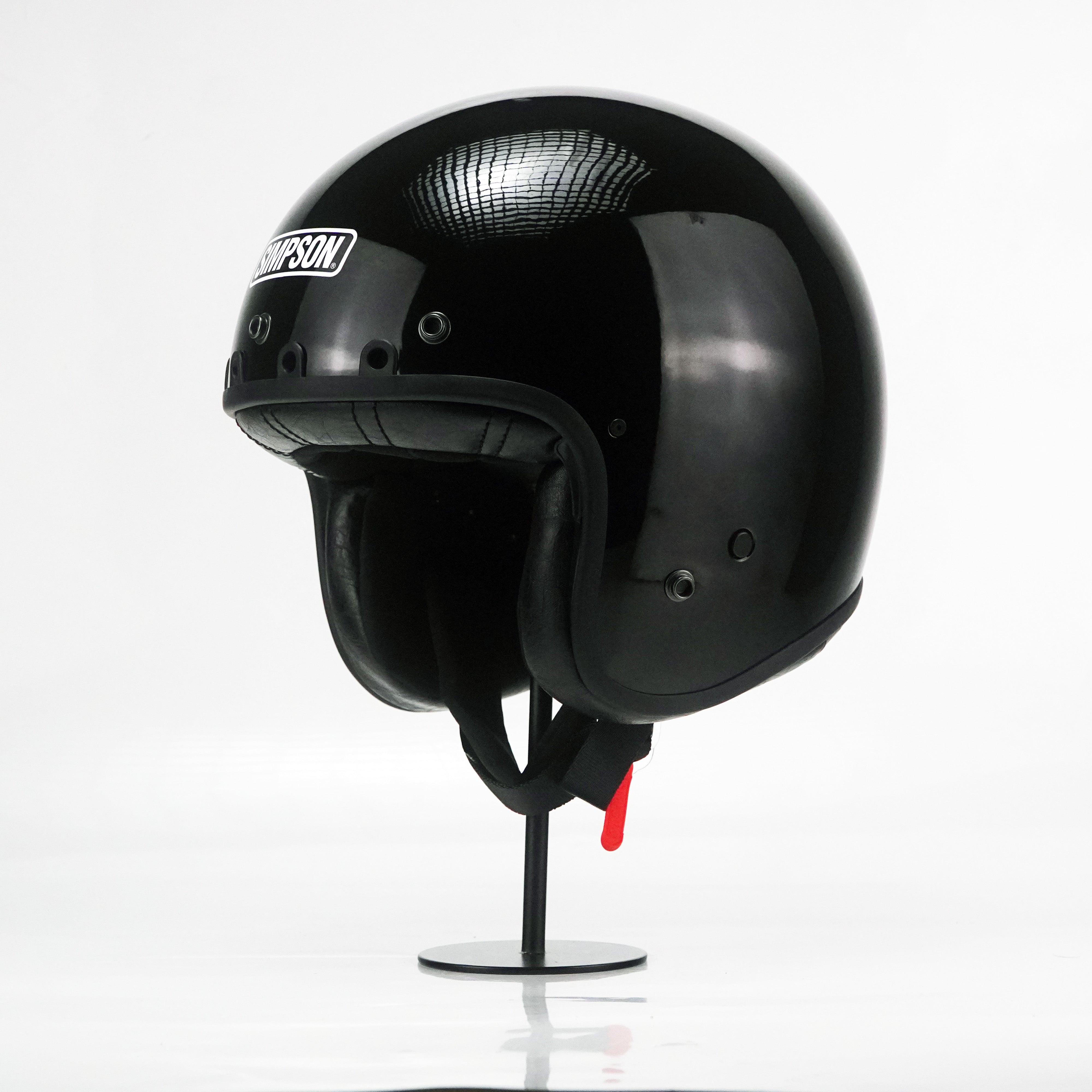 Simpson Helmet Chopper (Gloss Black) – Durian Bikers